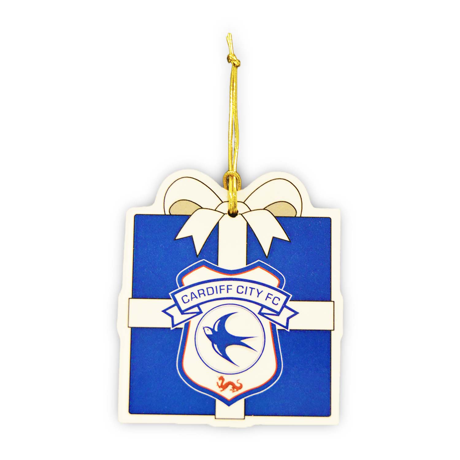 WOODEN HANDMADE PRESENT TREE DECORATION